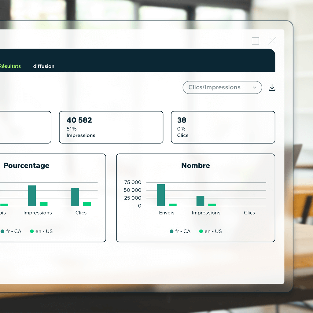 Indicateurs sur le contenu de vos communications - Dialog Insight